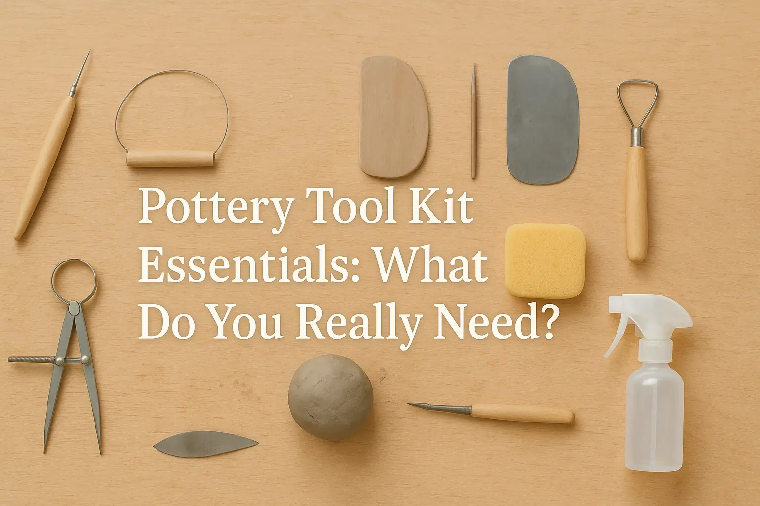 Pottery Tool Kit Essentials: What Do You Really Need?